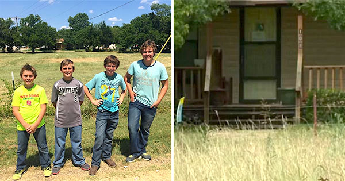 獨居奶奶後院被4男孩闖入 她驚恐看外面才發現「他們在救她」 - 爆新聞